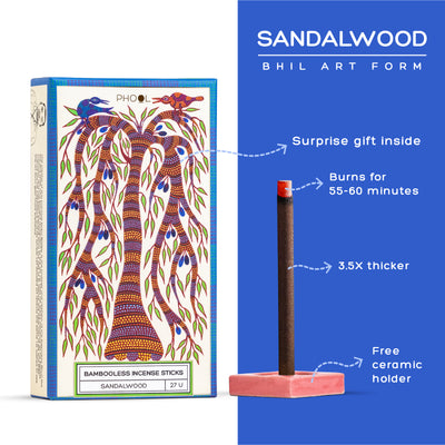 Phool Bambooless Incense Sticks - Sandalwood