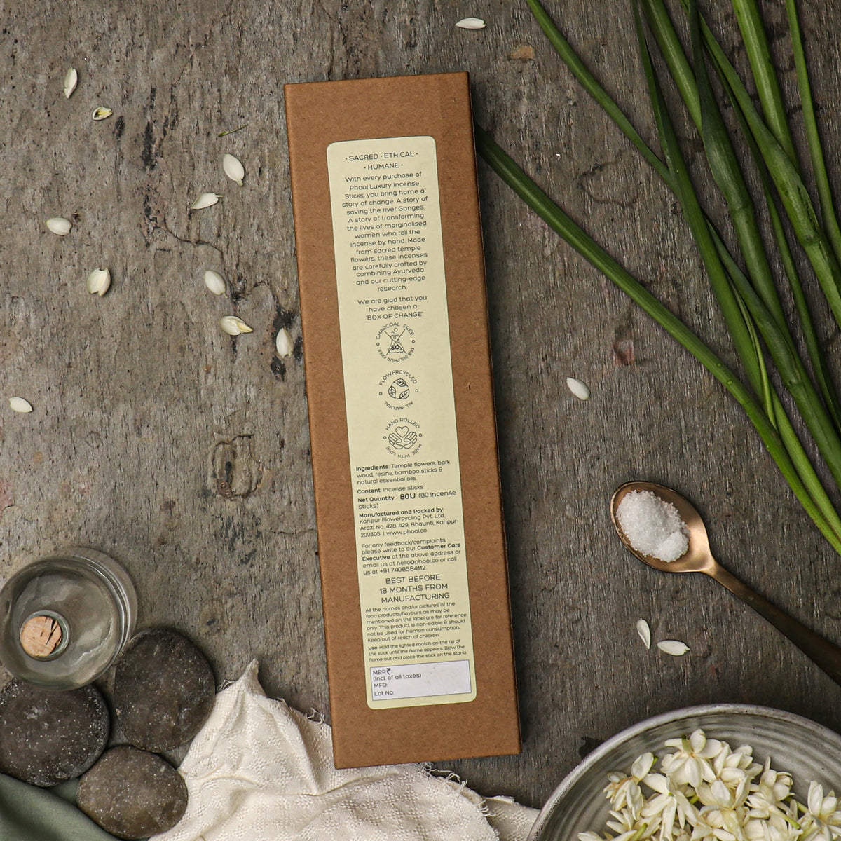 Phool Natural Incense Sticks Refill pack - Nargis