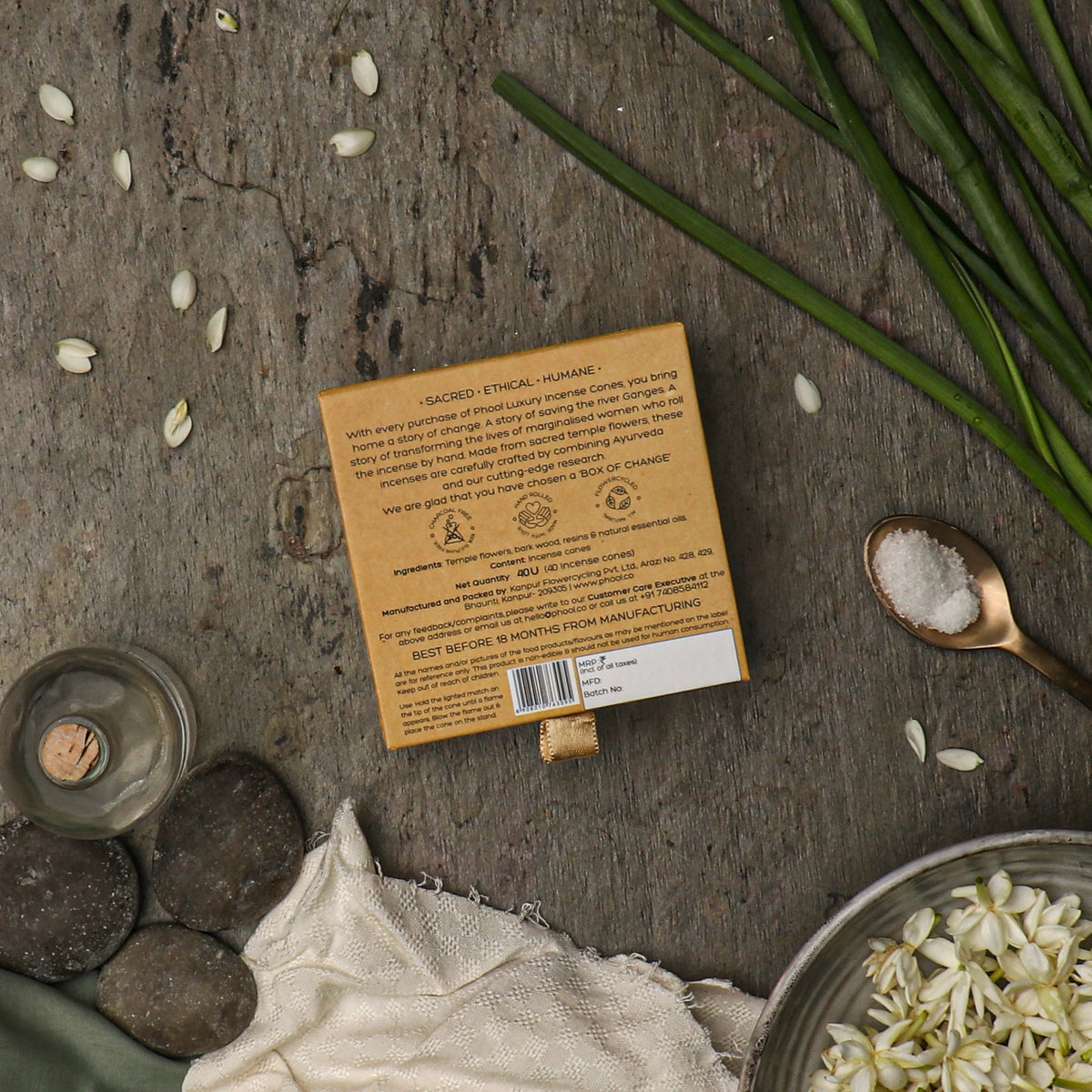 nargis flower incense cones